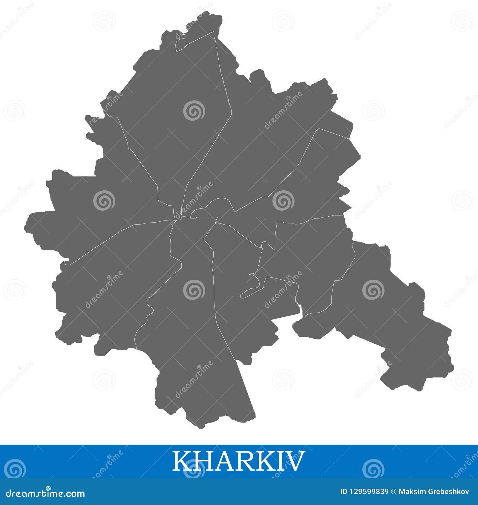 Mapa De Alta Calidad De La Ciudad Stock de ilustración - Ilustración de ...