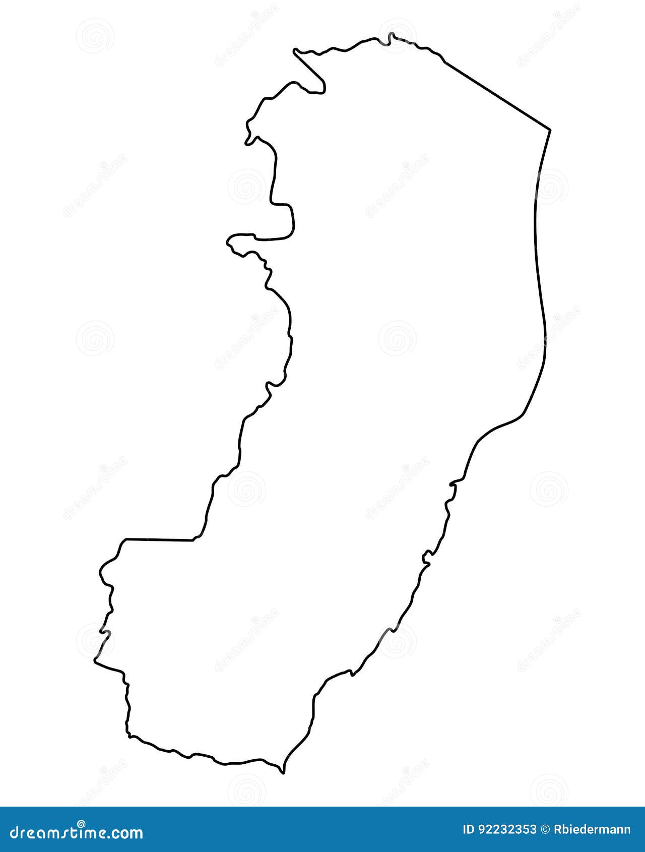 Mapa de Espirito Santo ilustração do vetor. Ilustração de vetor - 92232353