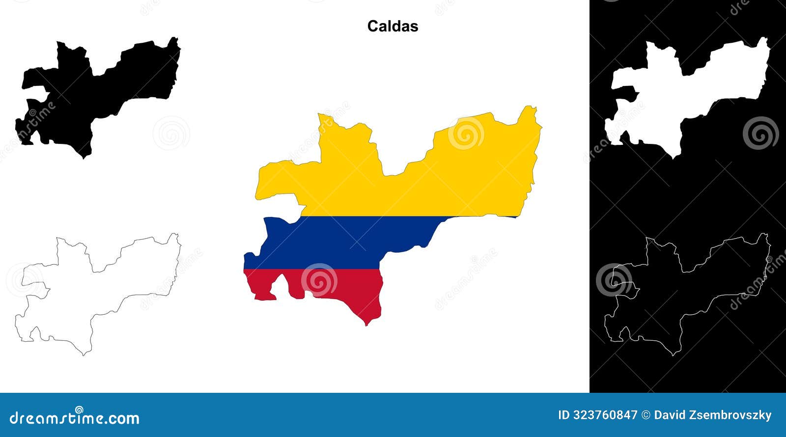 Mapa de esquema de caldas ilustración del vector. Ilustración de ...