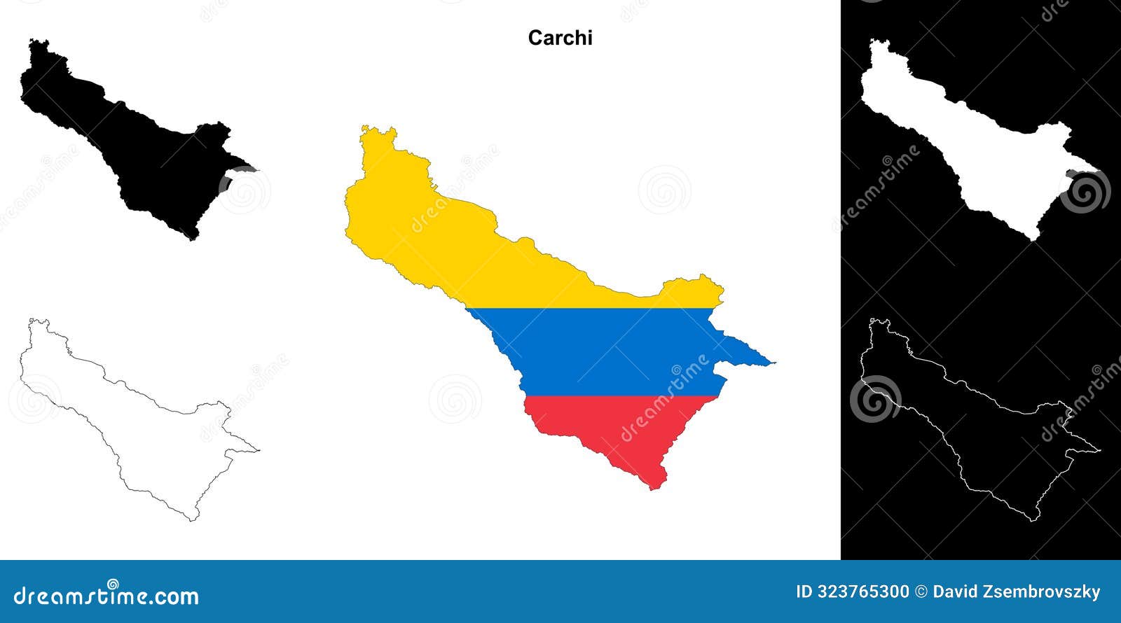 Mapa de esquema de carchi ilustración del vector. Ilustración de ...