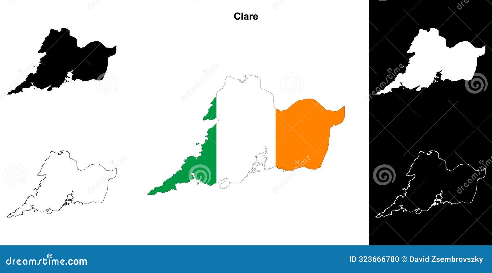 Mapa de esquema de clare ilustración del vector. Ilustración de ...