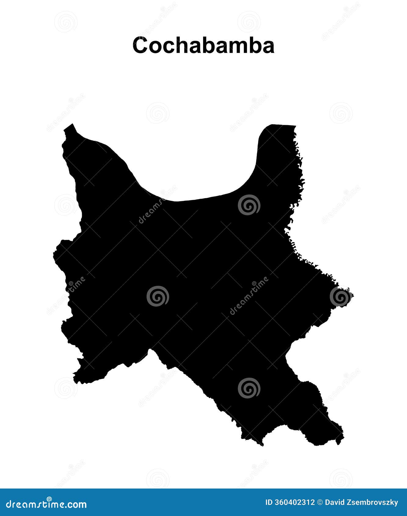 Mapa De Esquema De Cochabamba Ilustración del Vector - Ilustración de ...