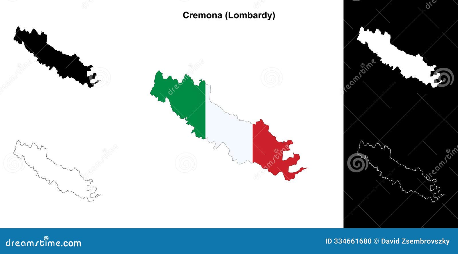 Mapa de esquema de cremona ilustración del vector. Ilustración de ...