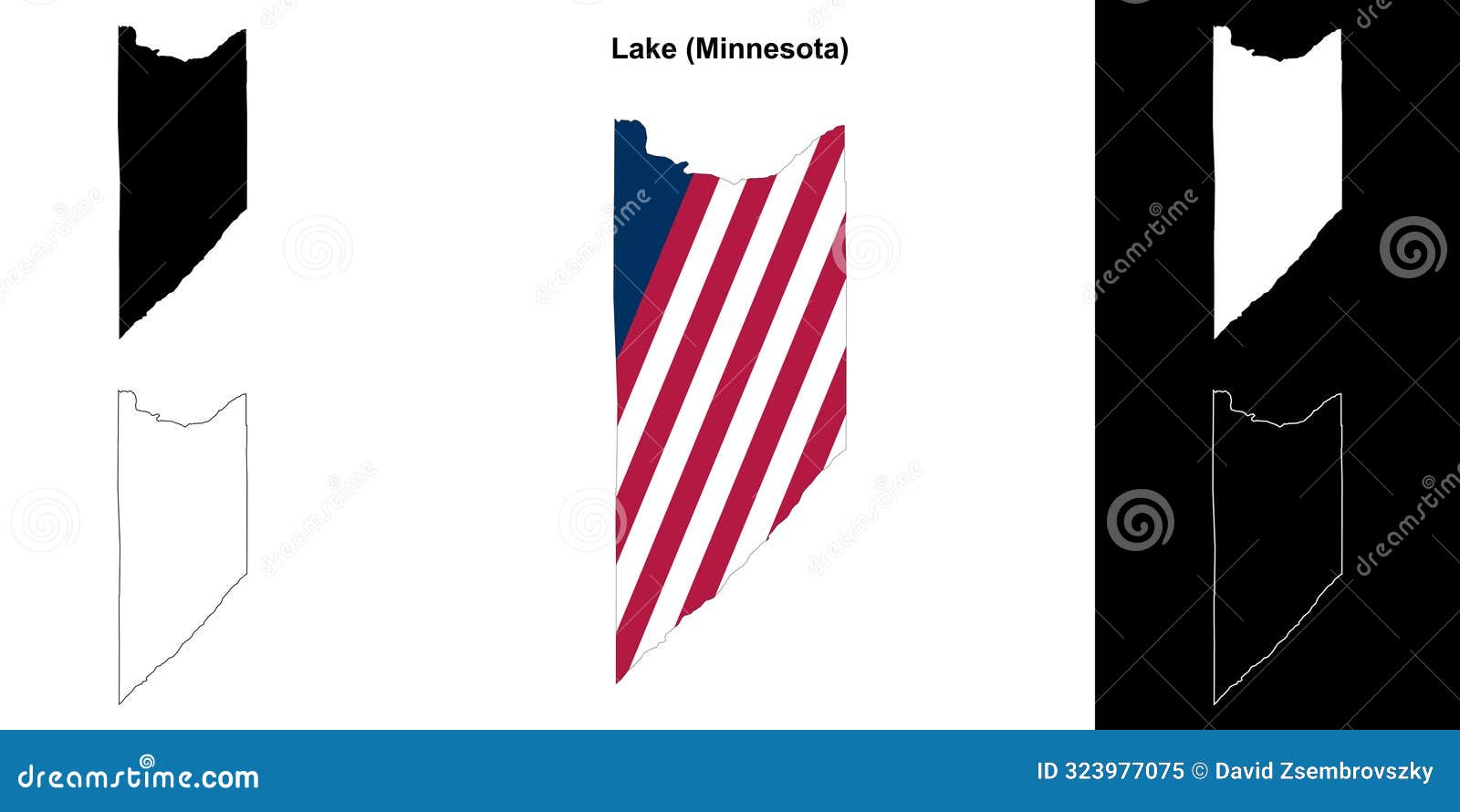 Mapa de esquema del lago ilustración del vector. Ilustración de modelo ...