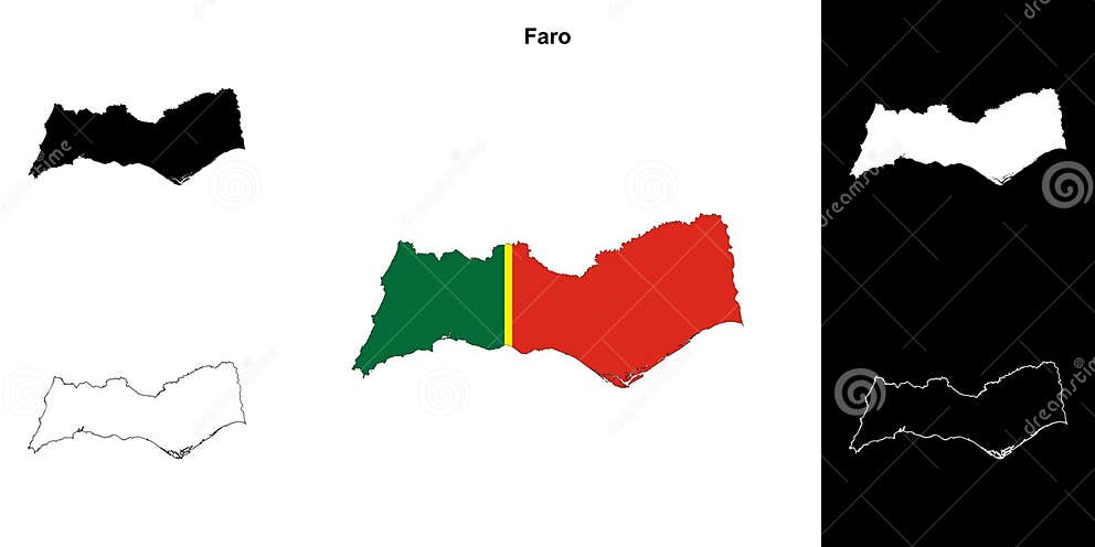 Mapa de esquema de faro ilustración del vector. Ilustración de blanco ...