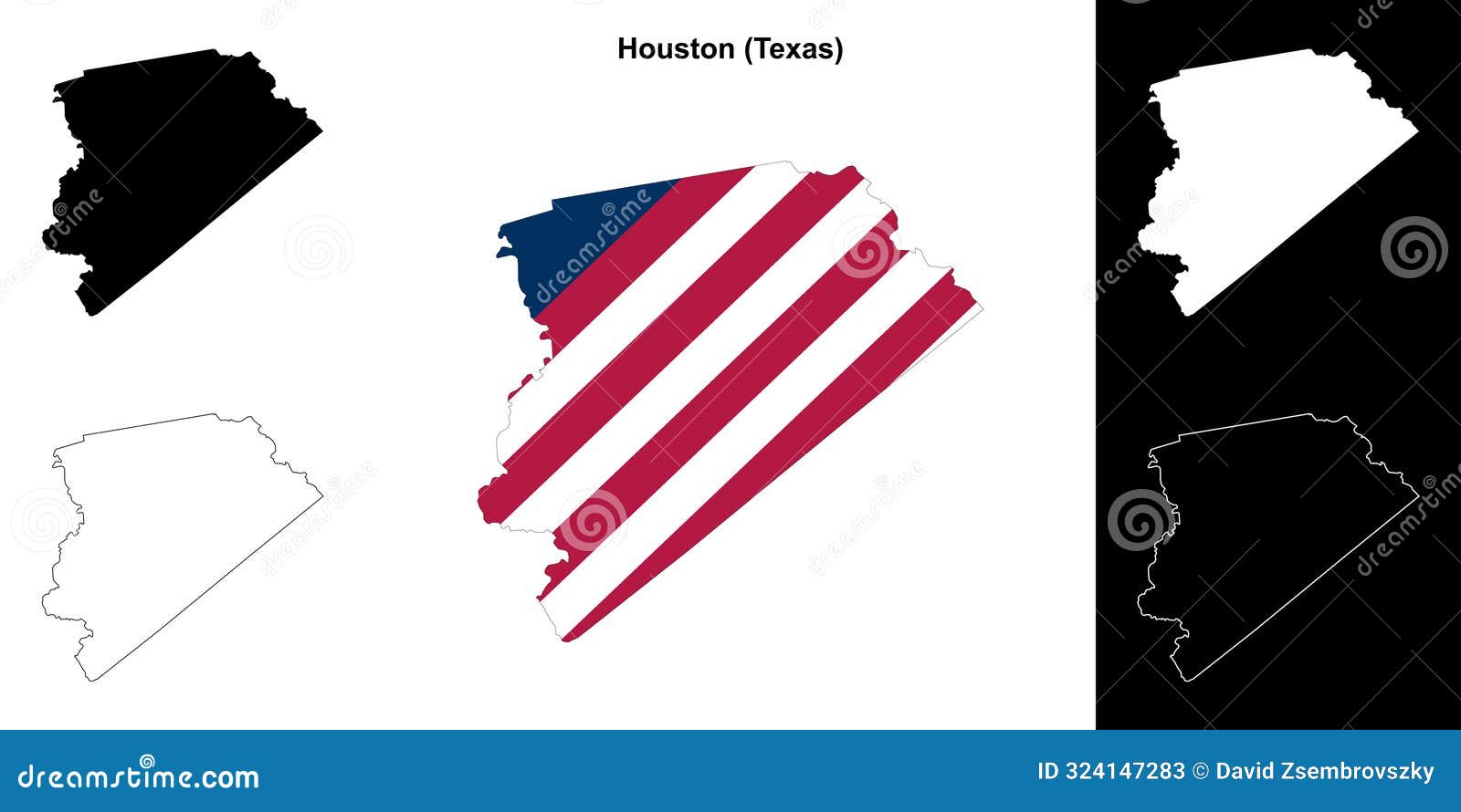 Mapa de esquema de houston ilustración del vector. Ilustración de ...