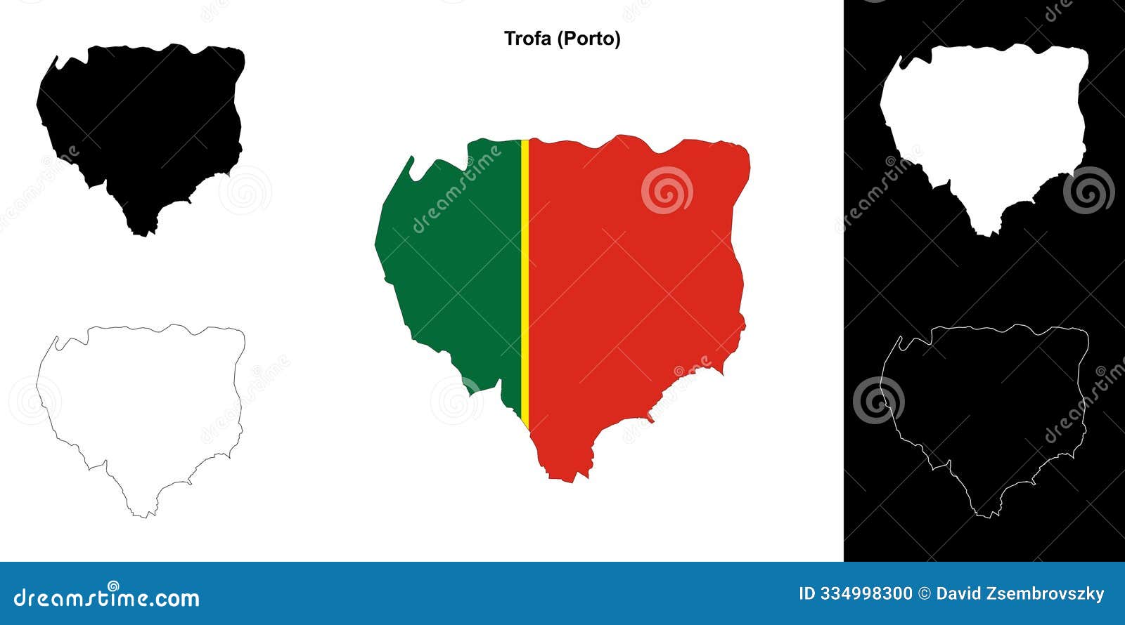 Mapa De Esquema De La Trofa Ilustración del Vector - Ilustración de ...