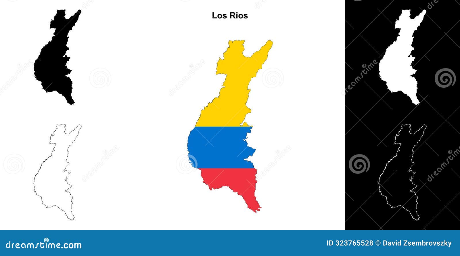 Mapa De Esquema De Los Rios Ilustración del Vector - Ilustración de ...