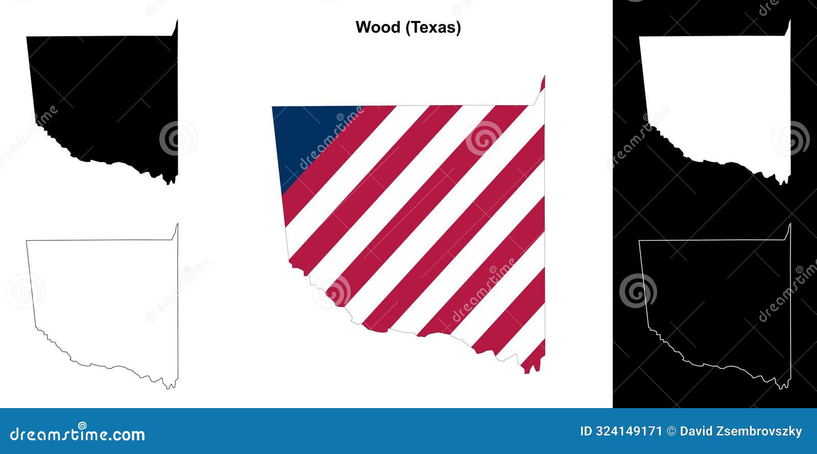 Mapa de esquema de madera ilustración del vector. Ilustración de tejas ...