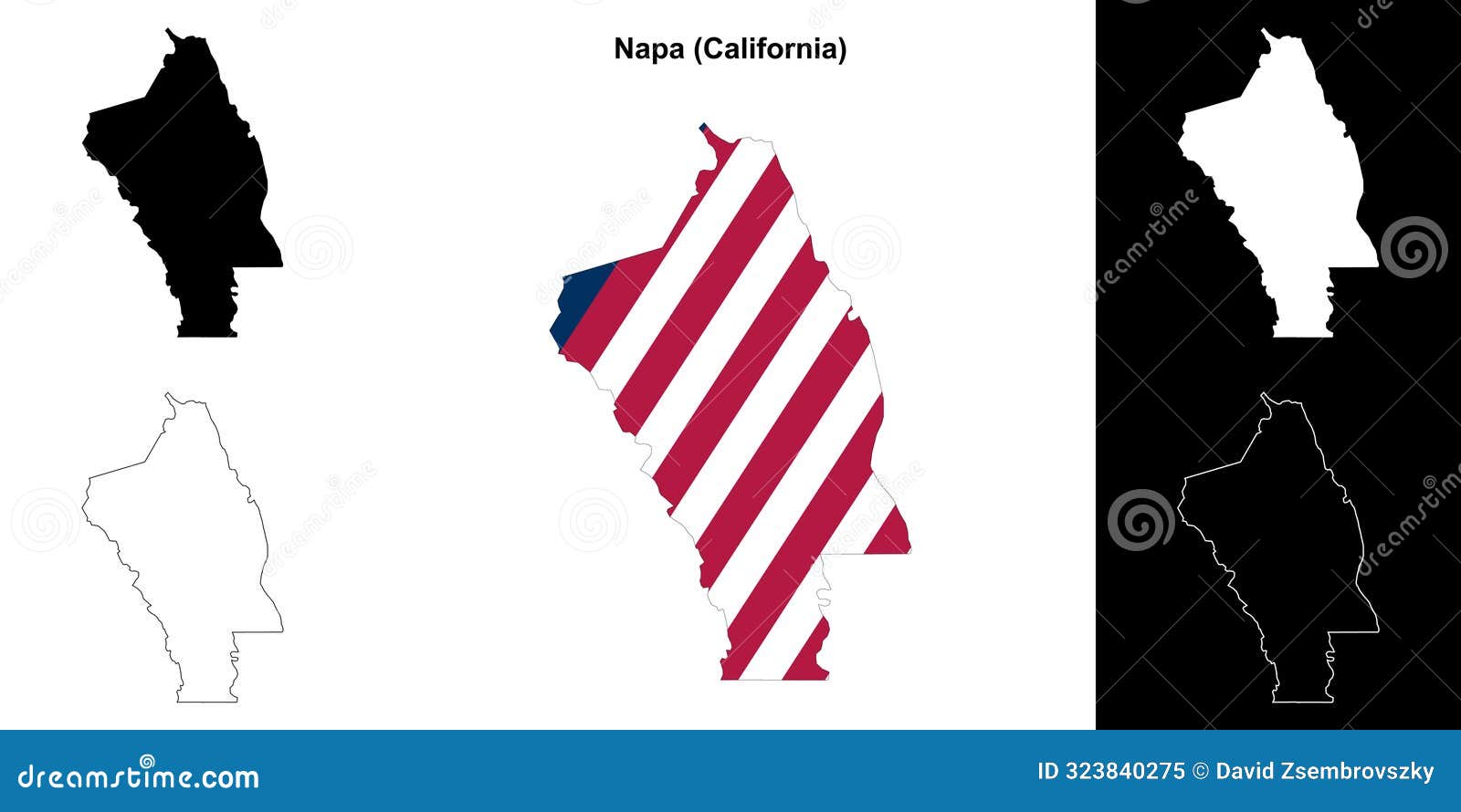 Mapa de esquema de napa ilustración del vector. Ilustración de forma ...