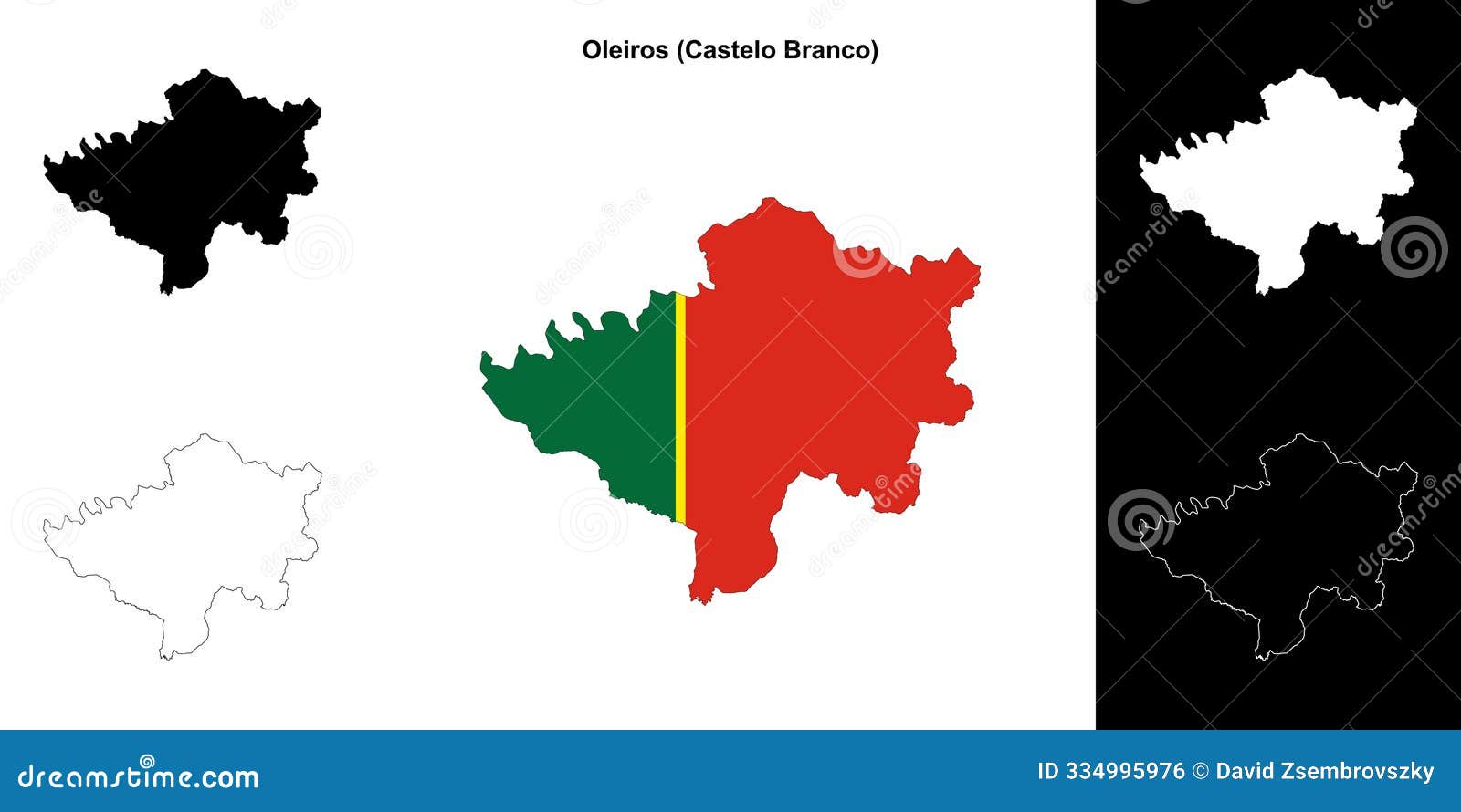 Mapa de esquema de oleiros ilustración del vector. Ilustración de ...