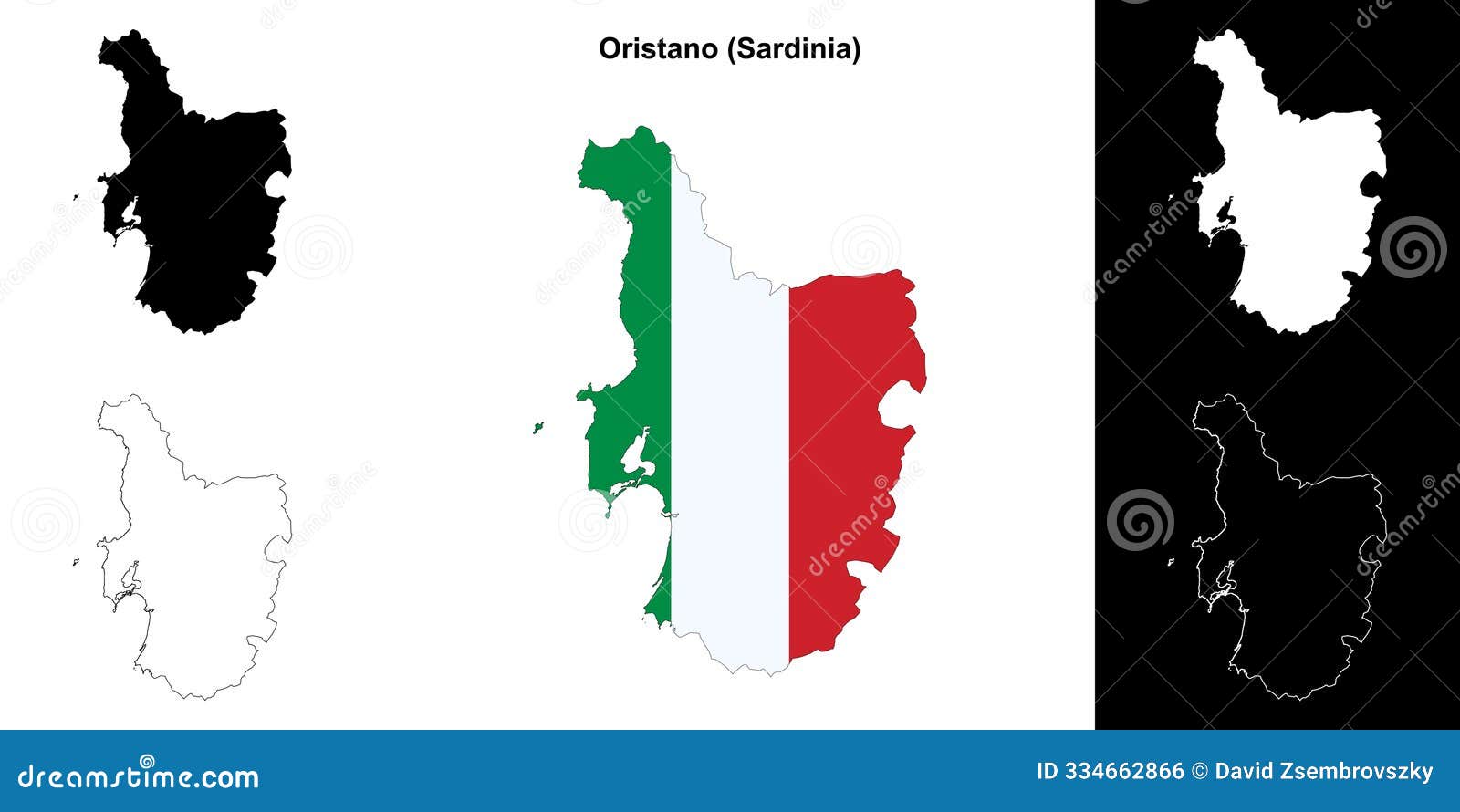 Mapa De Esquema De Oristano Ilustración del Vector - Ilustración de ...