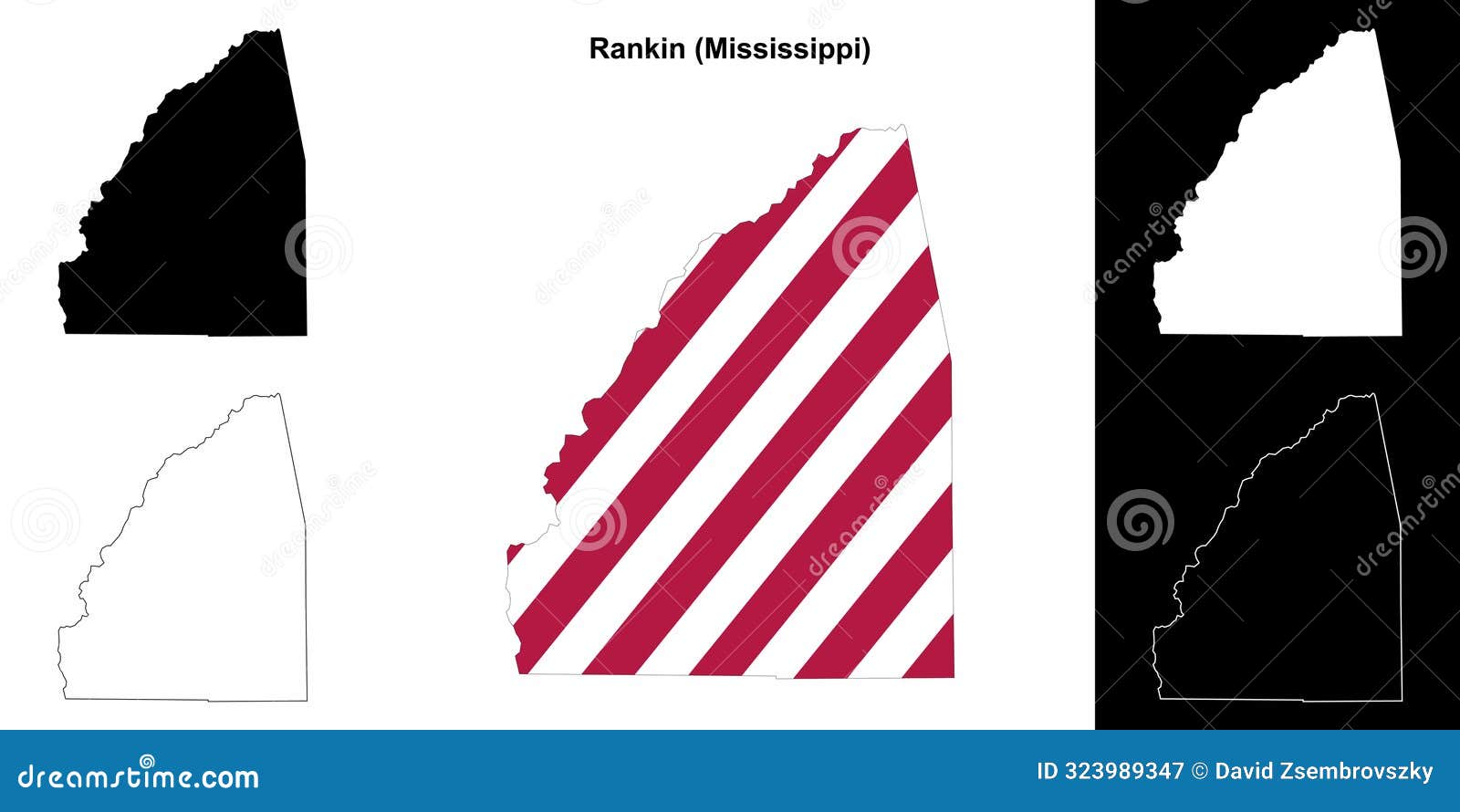 Mapa de esquema de rankin ilustración del vector. Ilustración de ...