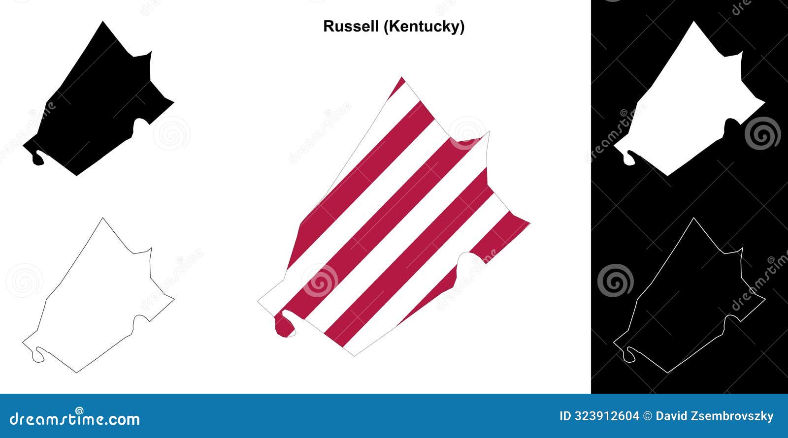 Mapa de esquema de rusell ilustración del vector. Ilustración de ...