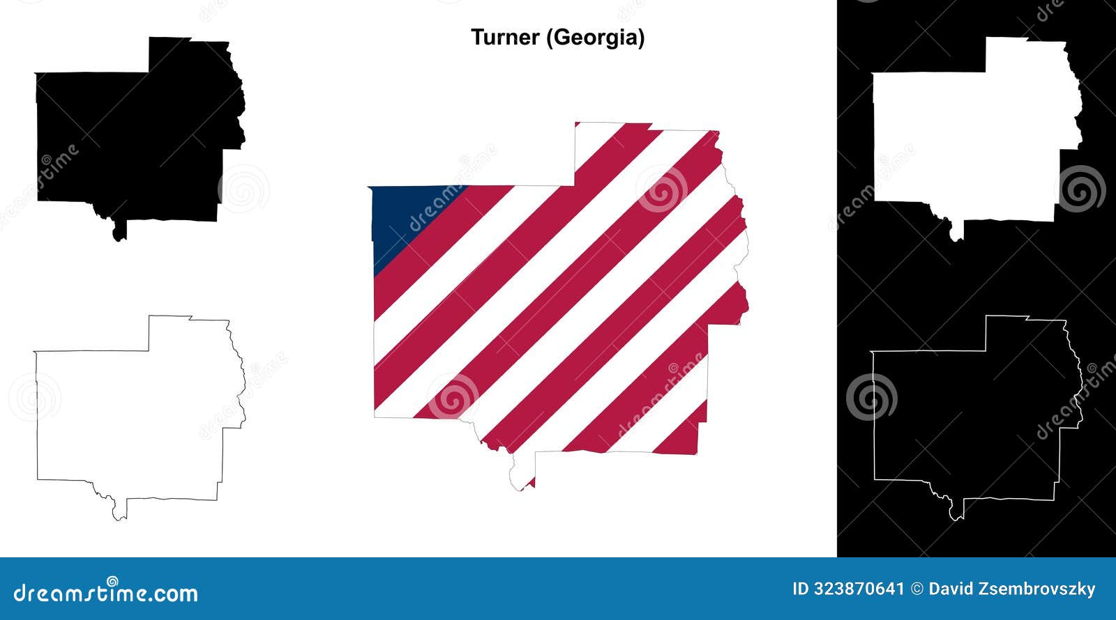 Mapa de esquema de turner ilustración del vector. Ilustración de ...