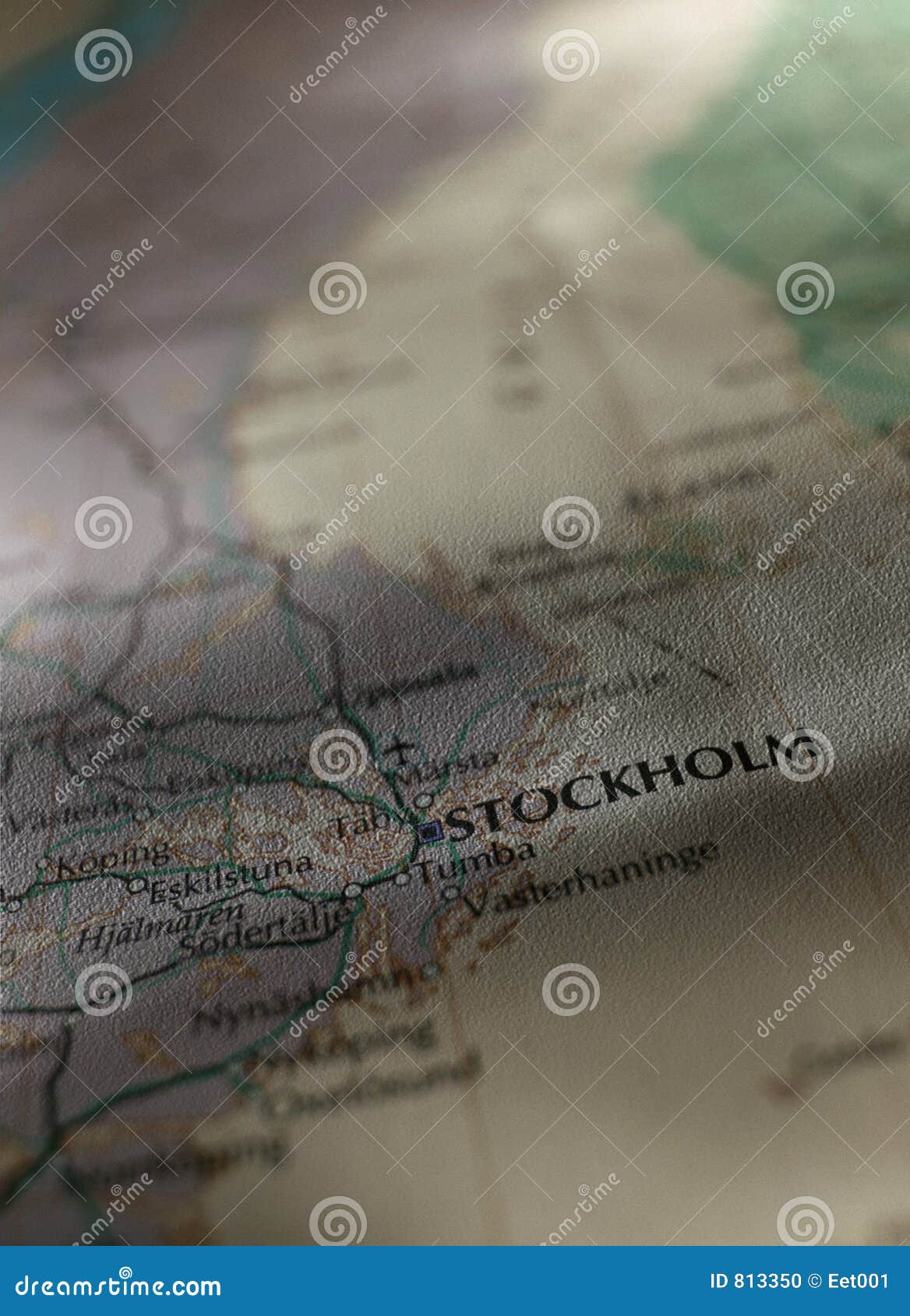 Mapa de Estocolmo foto de archivo. Imagen de city, airport - 813350