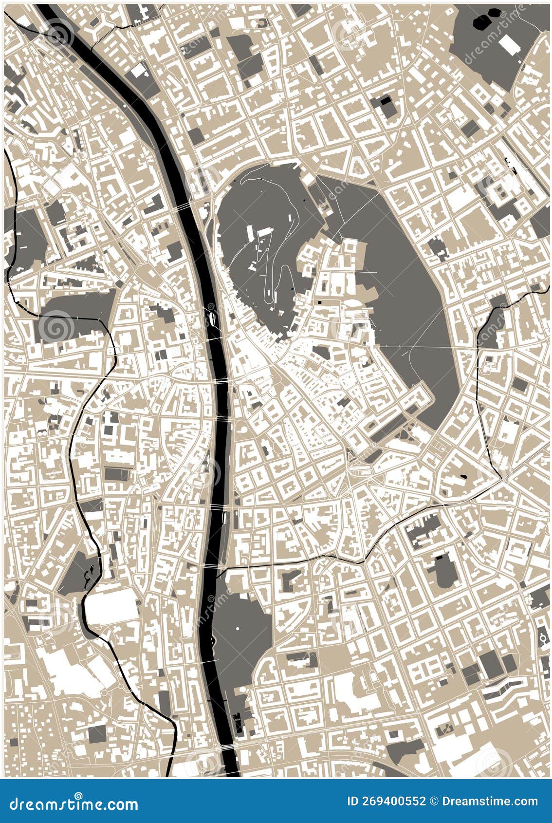Mapa De La Ciudad De Graz Austria Foto de archivo - Imagen de rejilla ...