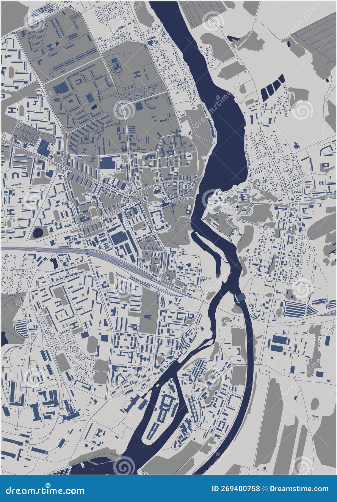 Mapa De La Ciudad De Narva Estonia Ilustración del Vector - Ilustración de escala, carretera ...