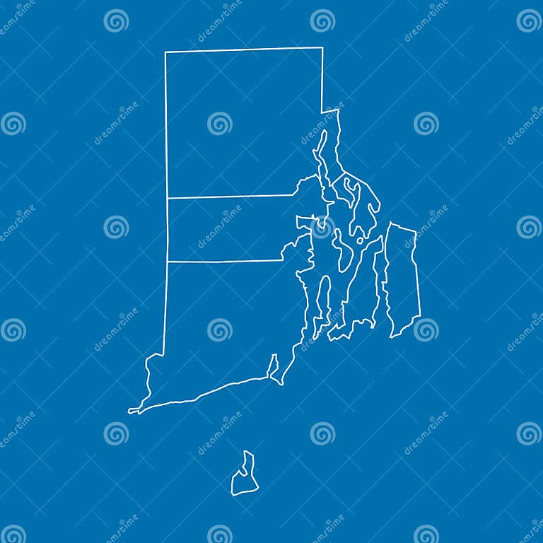 Mapa de la isla de roda ilustración del vector. Ilustración de silueta ...