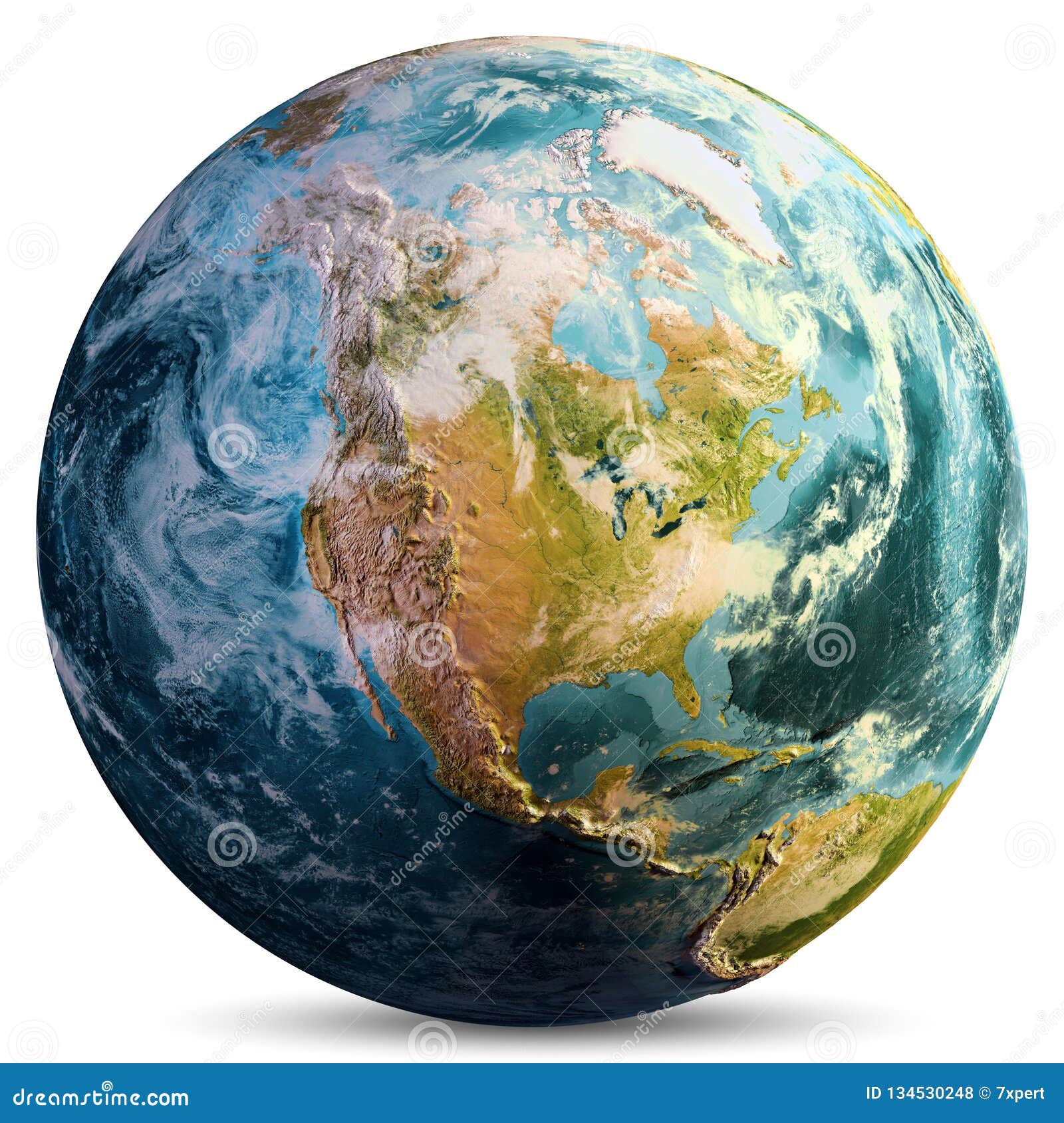 Mapa De La Tierra Del Planeta Foto de archivo - Imagen de tierra ...