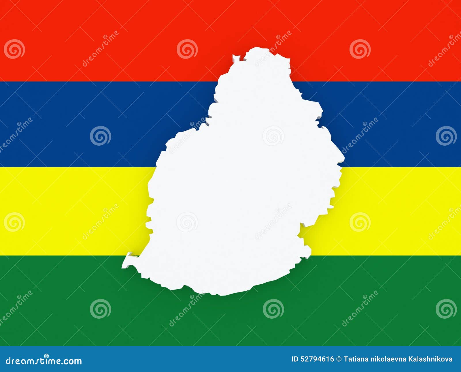 Mapa de Maurícias ilustração stock. Ilustração de geografia - 52794616