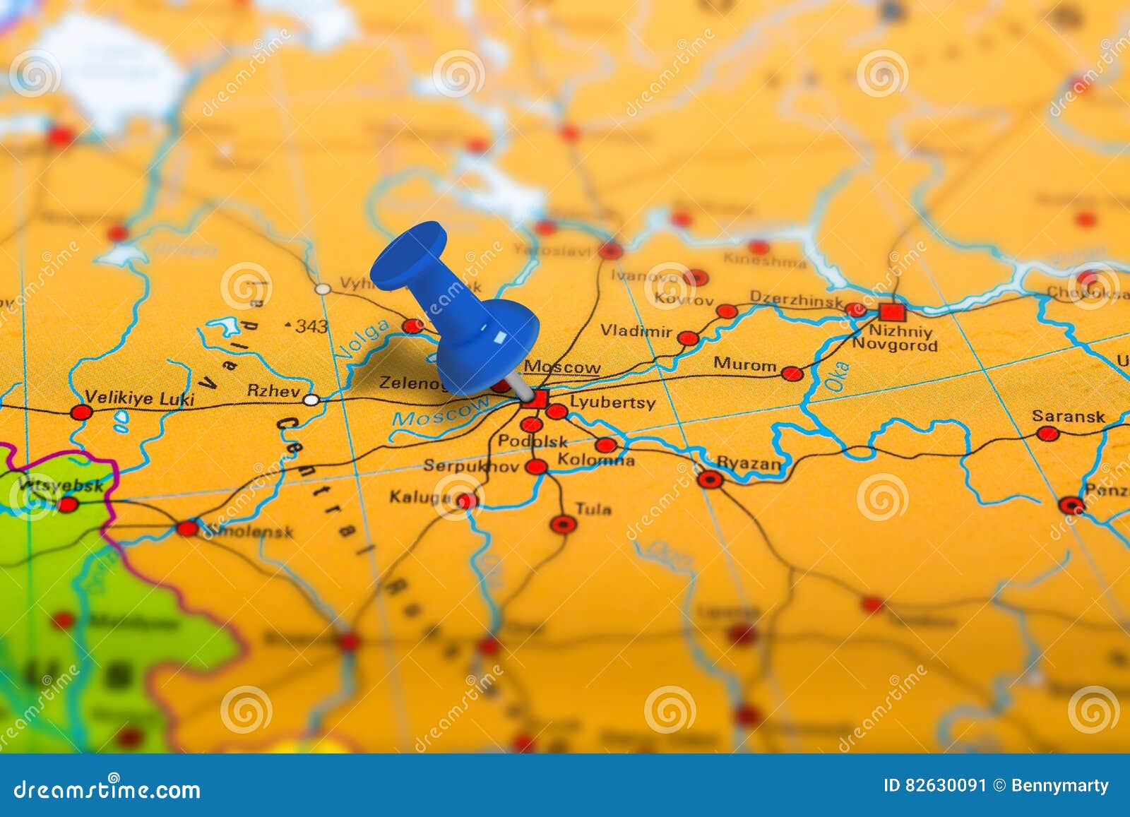 Mapa de Moscú Rusia imagen de archivo. Imagen de marca - 82630091