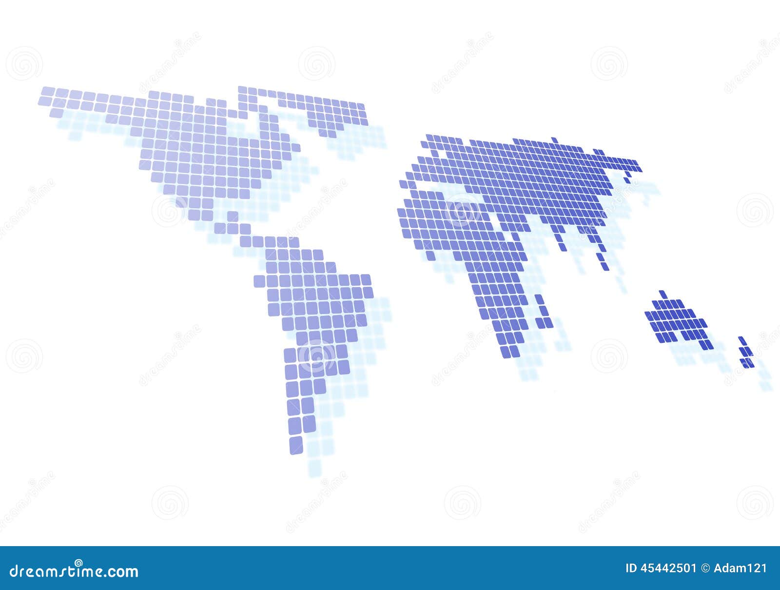 Mapa de mundo ilustração stock. Ilustração de internacional - 45442501