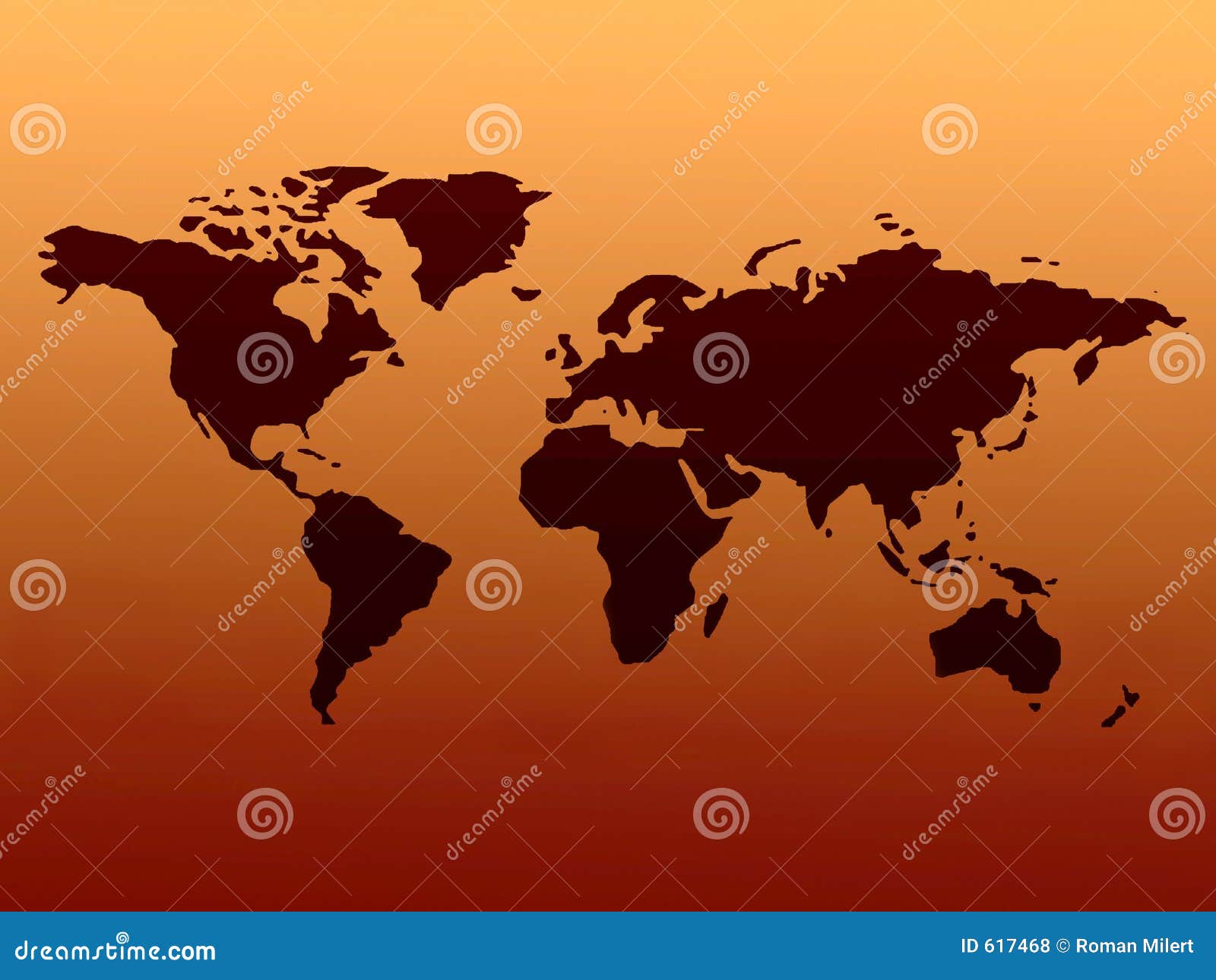 Mapa de mundo ilustração stock. Ilustração de matiz, mapa - 617468