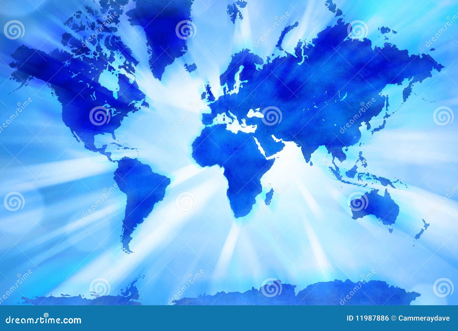 Mapa de mundo abstrato ilustração stock. Ilustração de arte - 11987886