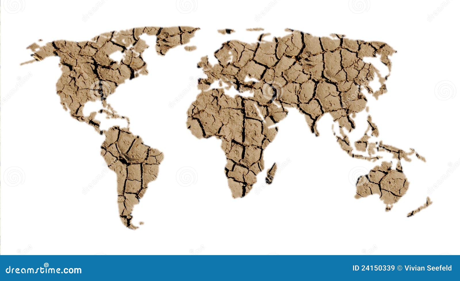 Mapa De Mundo Da Terra Seca Imagem de Stock - Imagem de ecologia ...