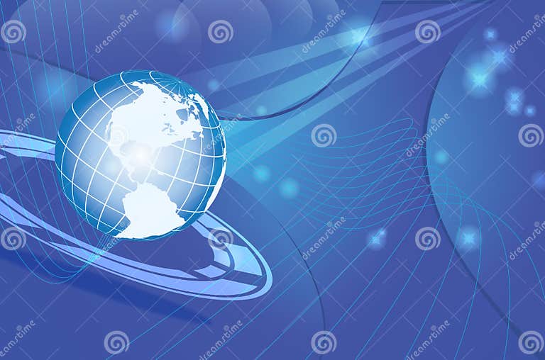 Mapa de mundo dinâmico ilustração do vetor. Ilustração de nuvens - 20843338