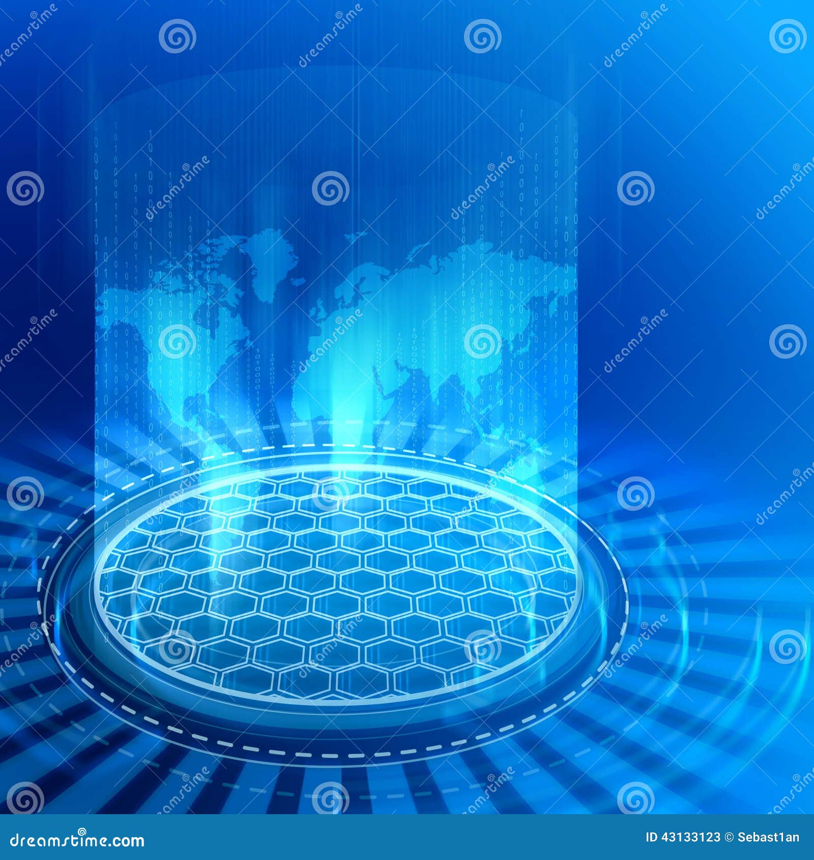 Mapa de mundo dinâmico ilustração stock. Ilustração de terra - 43133123