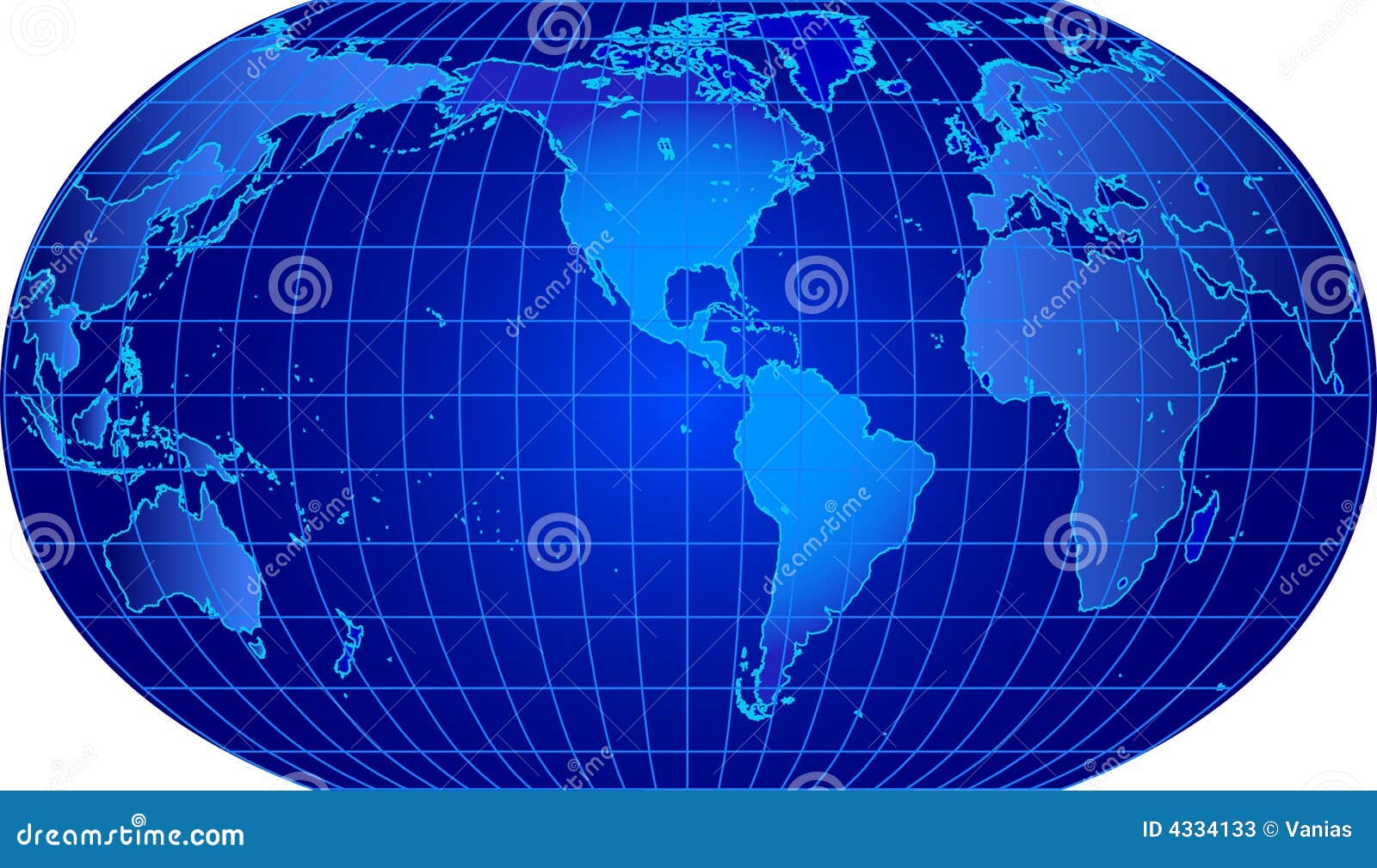 Mapa de mundo do vetor ilustração do vetor. Ilustração de pontilhado ...