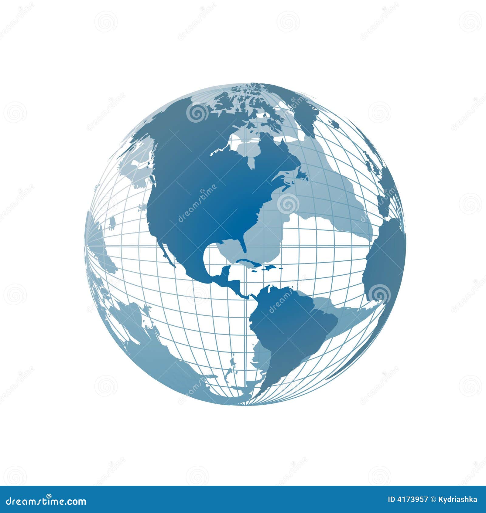Mapa de mundo, globo 3D ilustração do vetor. Ilustração de cartografia ...