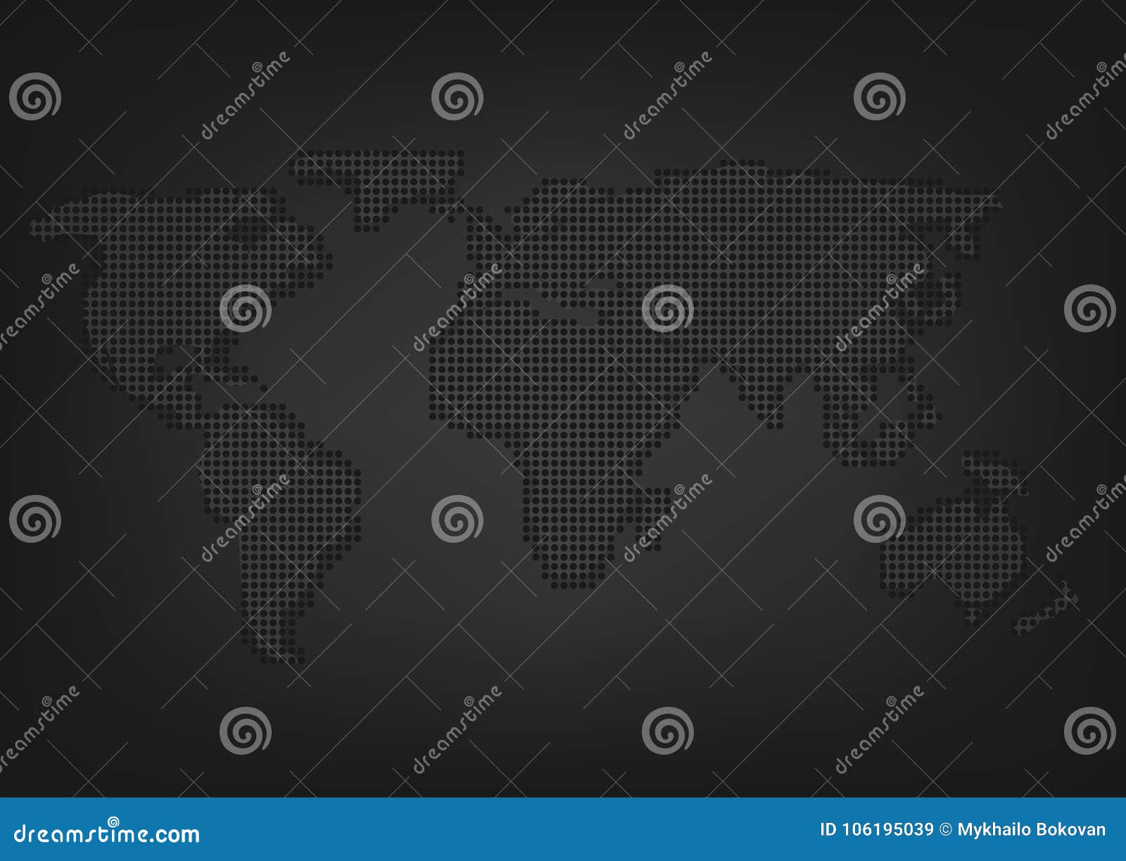 Mapa de mundo simples ilustração do vetor. Ilustração de américa ...