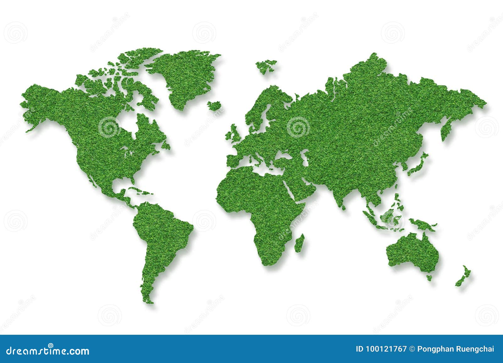 Mapa de mundo verde ilustração stock. Ilustração de projeto - 100121767