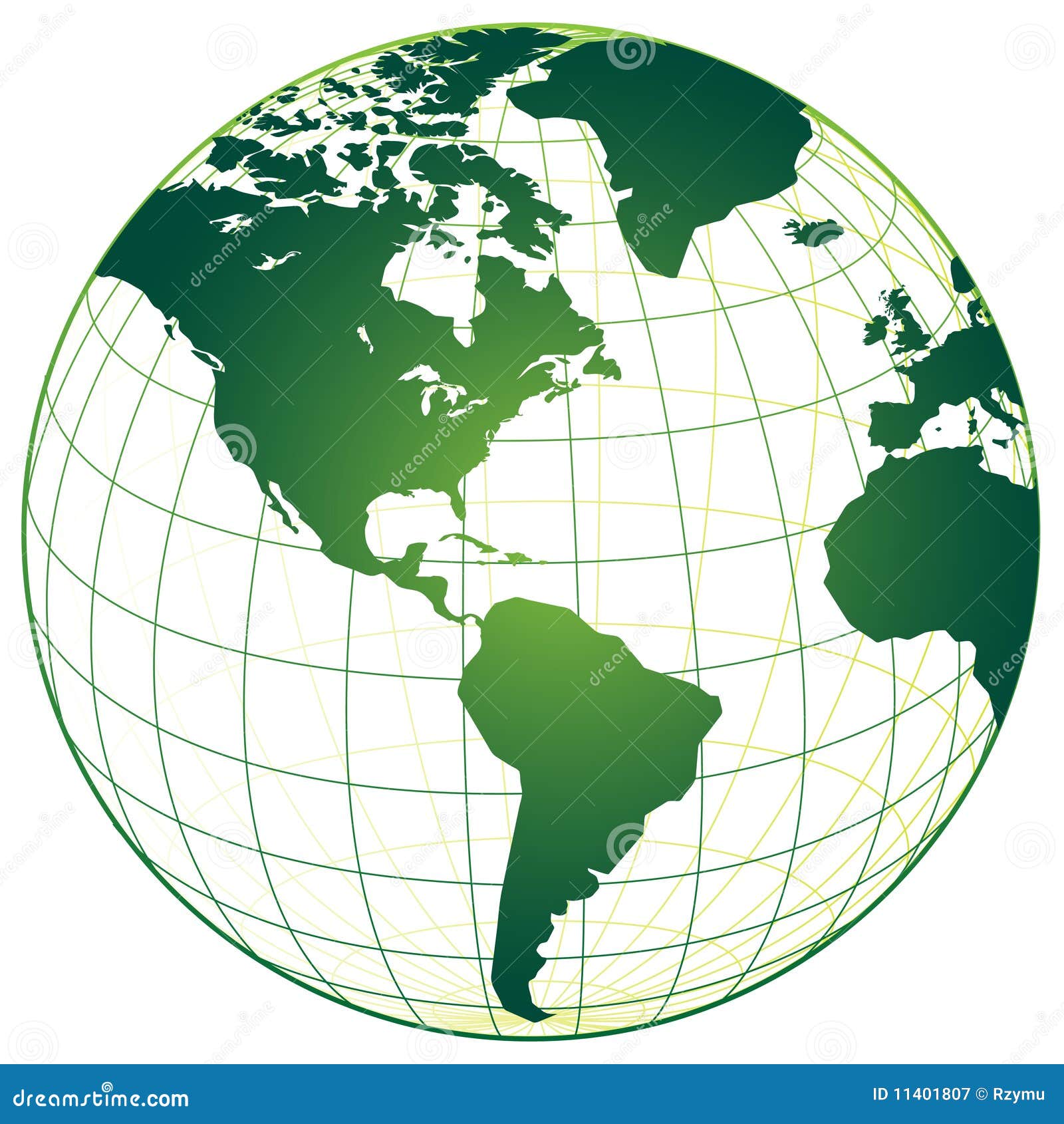 Mapa de mundo verde ilustração do vetor. Ilustração de continente ...