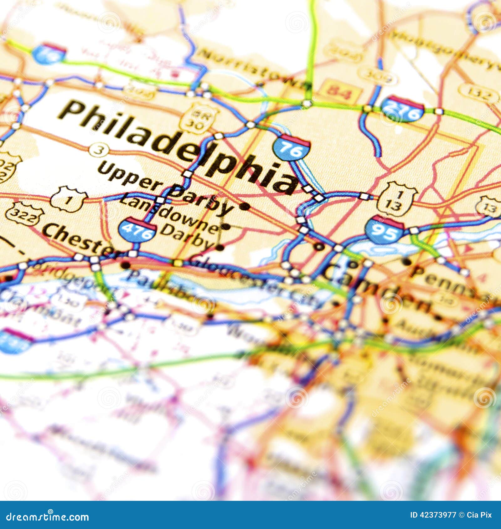 Mapa de Philadelphia imagen de archivo. Imagen de camping - 42373977