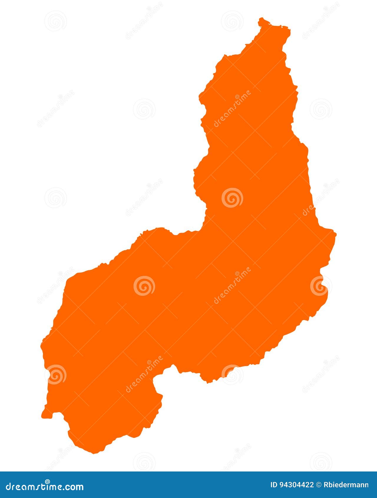 Mapa de Piaui ilustração do vetor. Ilustração de linha - 94304422