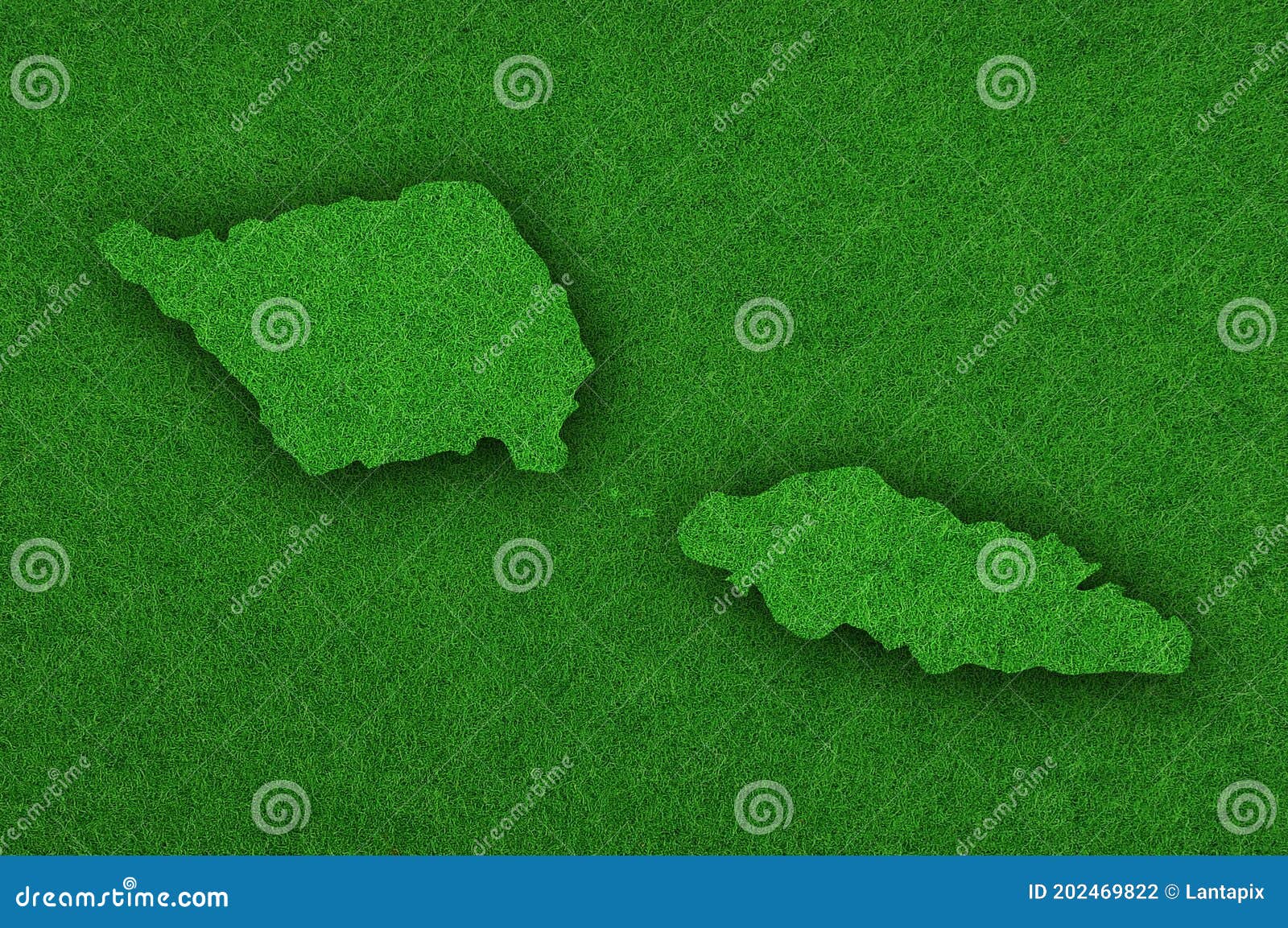 Mapa De Samoa No Feltro Verde Ilustração Stock - Ilustração de textura ...