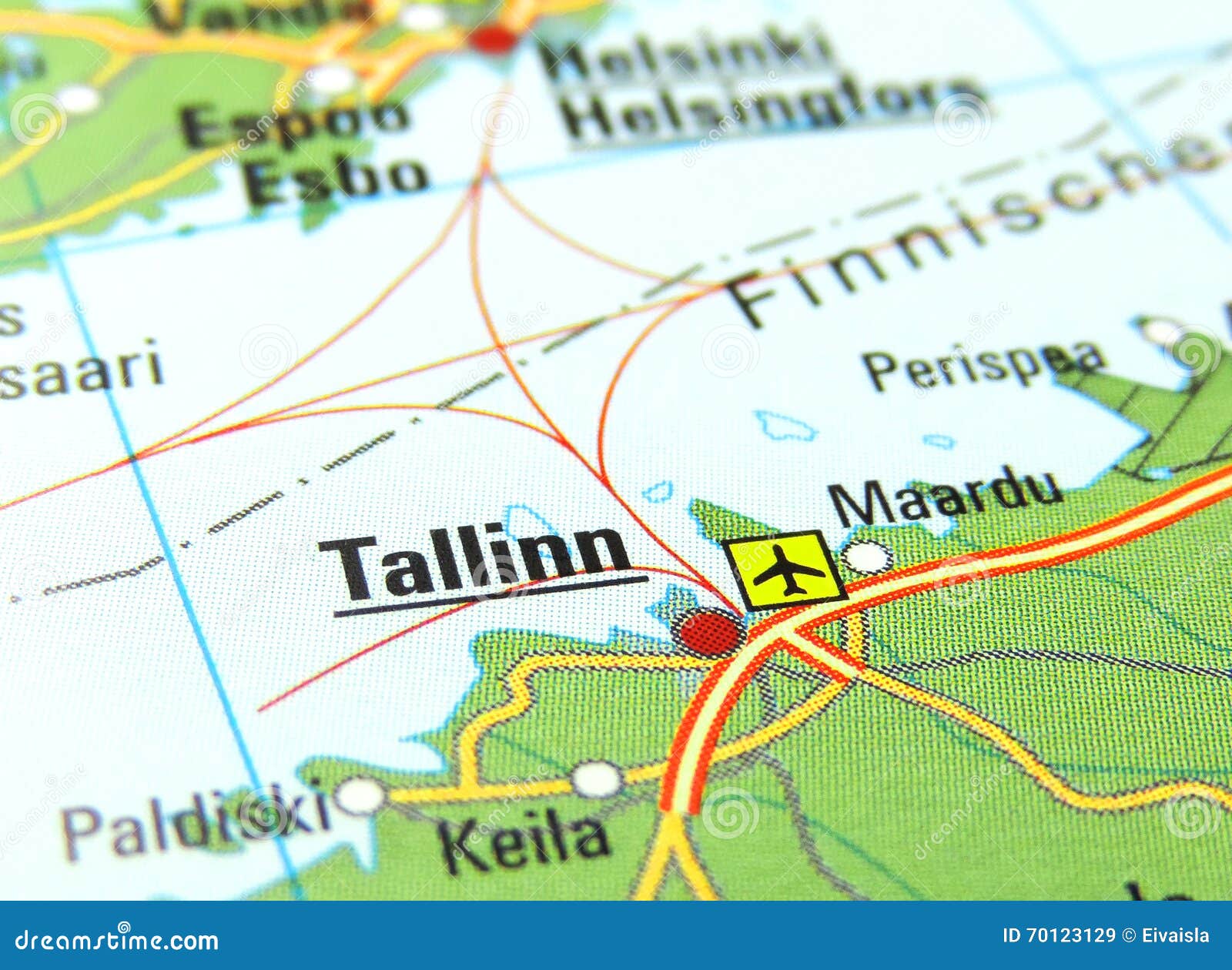 Mapa de Talinn imagen de archivo. Imagen de objeto, hecho - 70123129