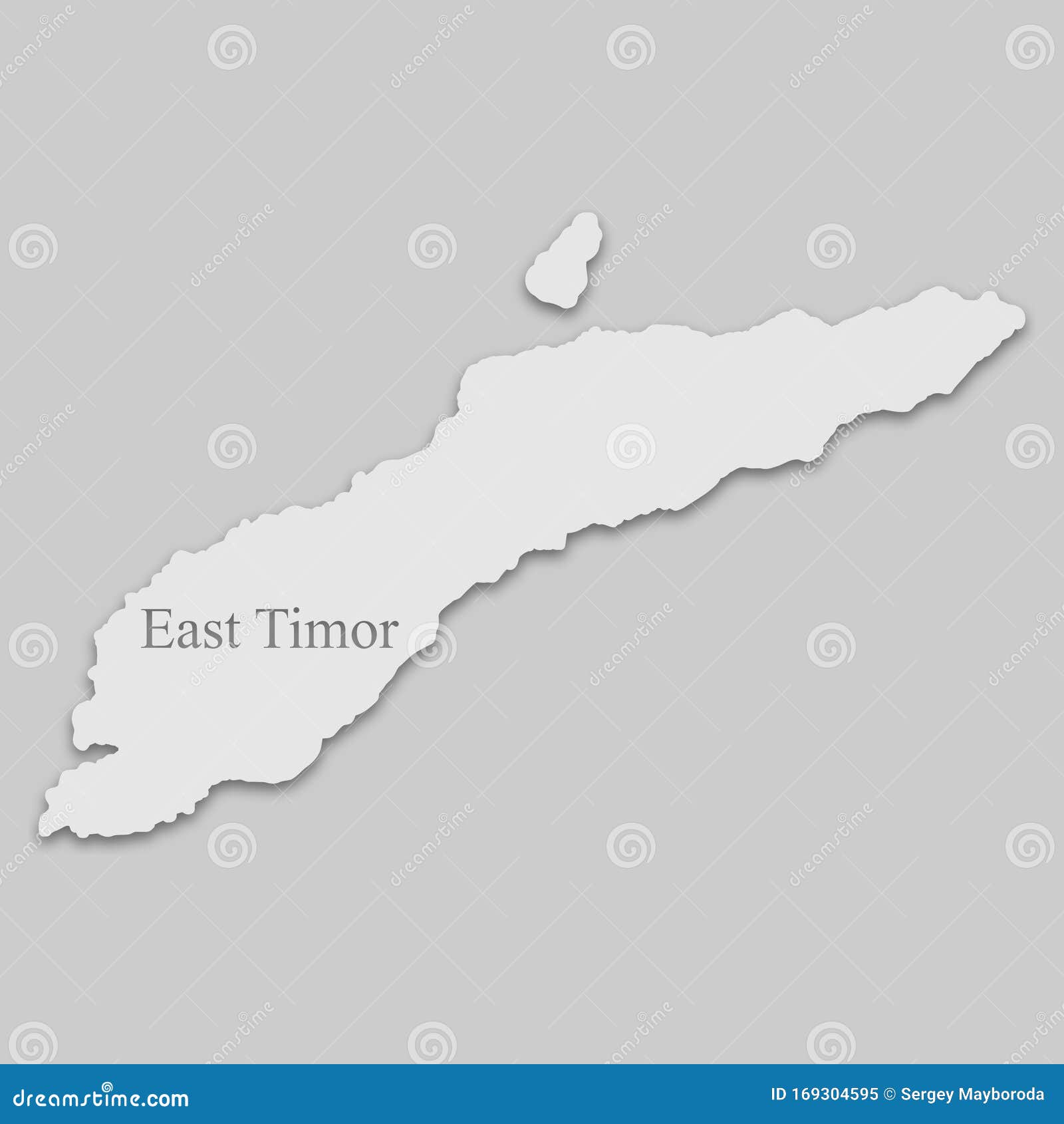 Mapa de Timor-Leste ilustração do vetor. Ilustração de naturalize ...