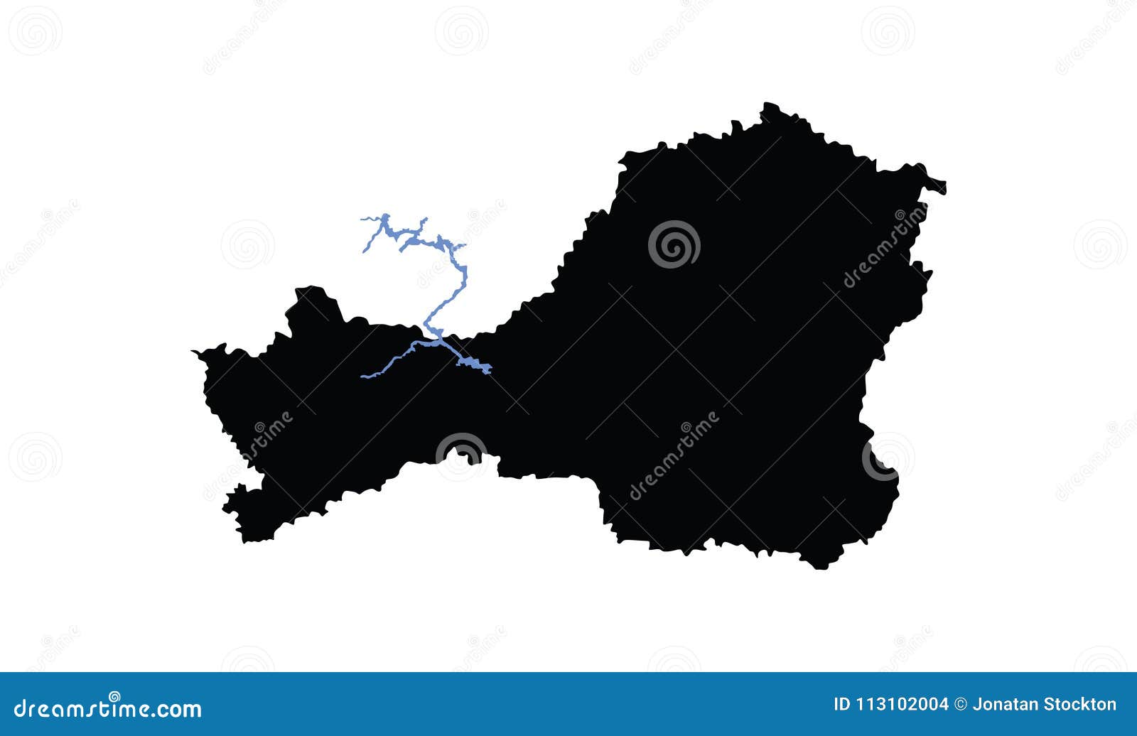 Mapa De Tuva Republic, Mapa Ejemplo Del Mapa Del Oblast De Rusia Stock ...