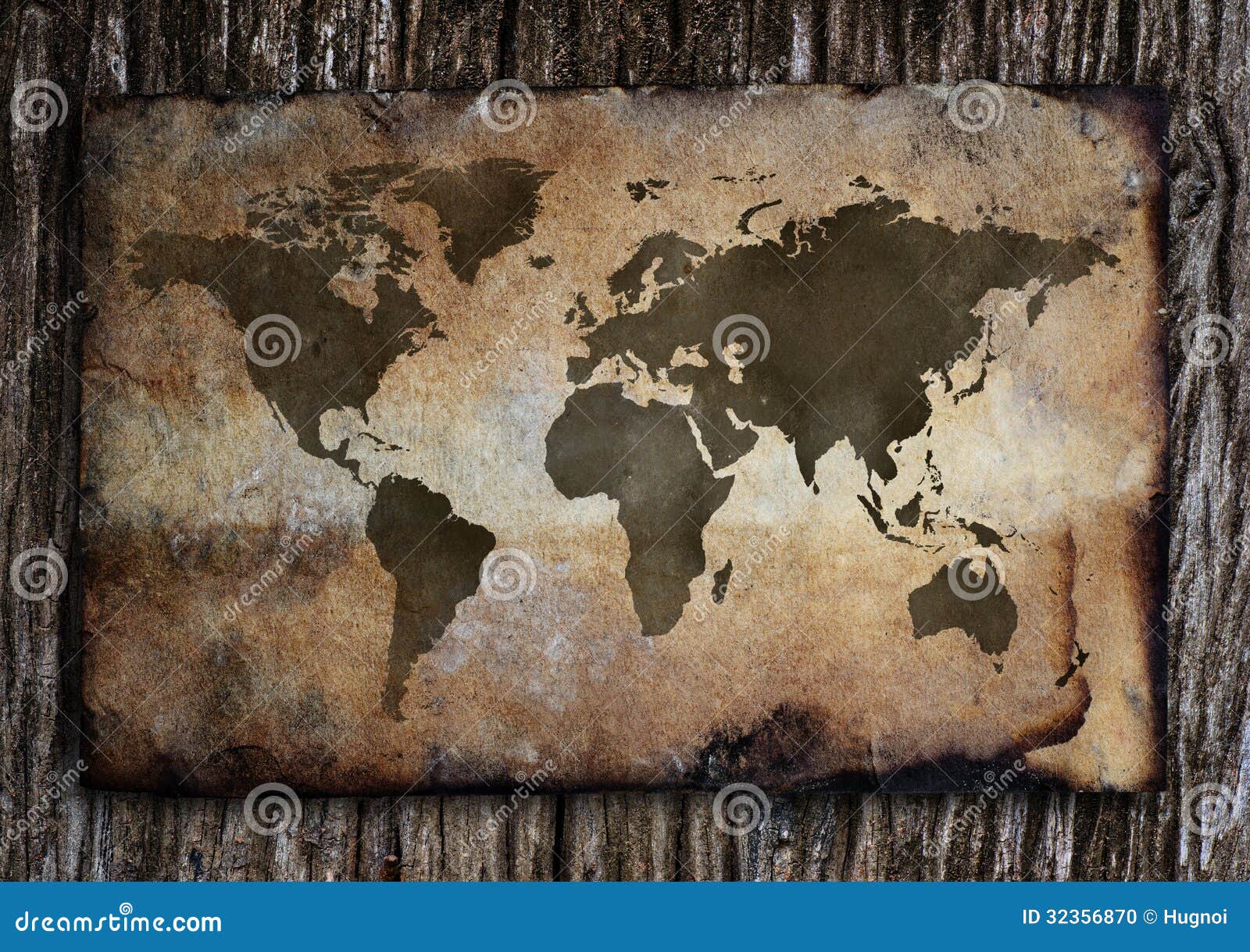 Mapa de Velho Mundo. foto de stock. Imagem de papel, manchado - 32356870