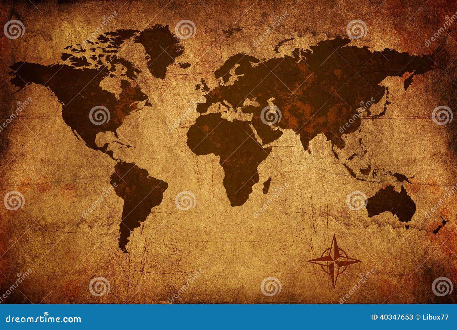 Mapa de Velho Mundo imagem de stock. Imagem de moagem - 40347653