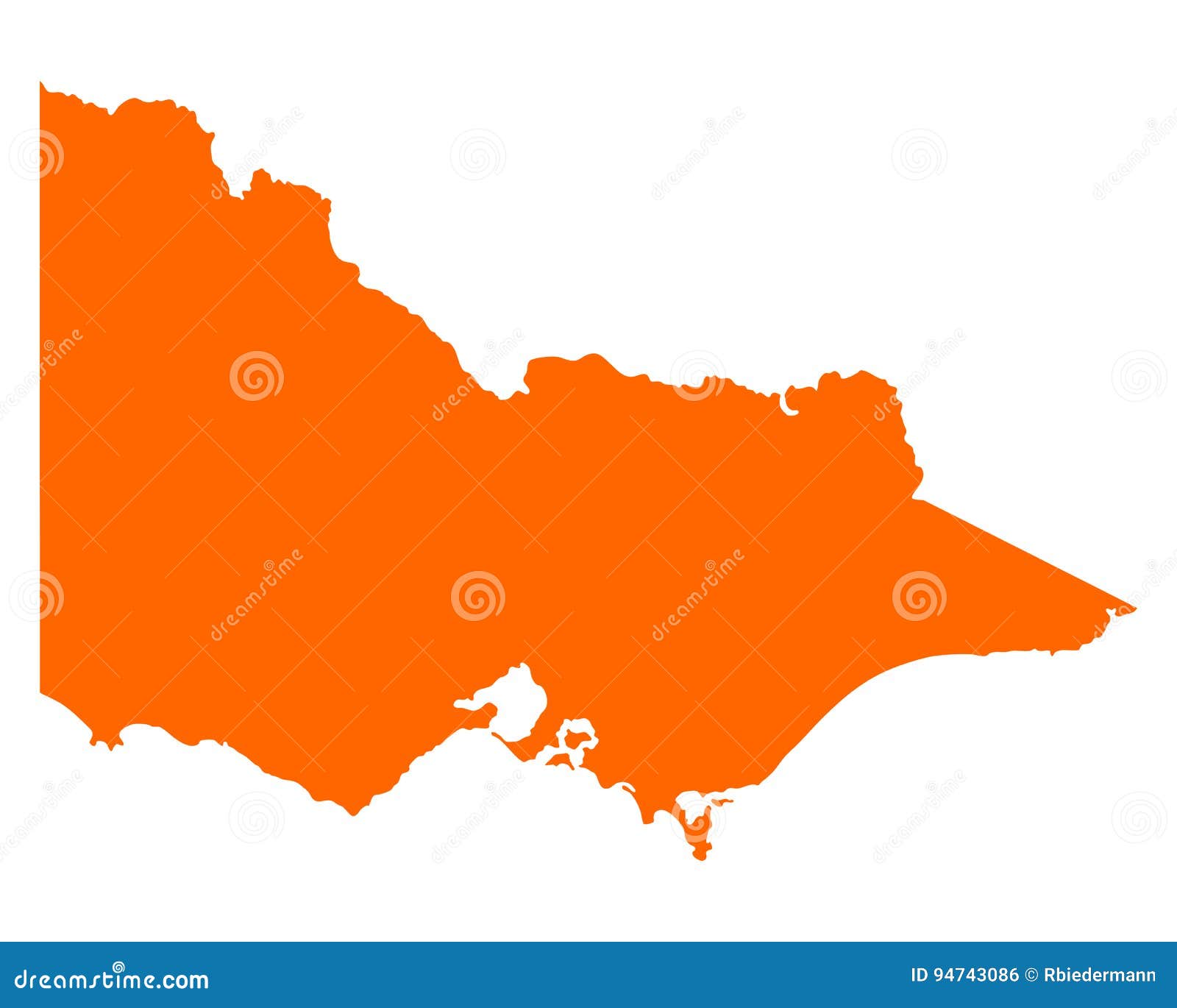 Mapa de Victoria ilustração do vetor. Ilustração de geografia - 94743086