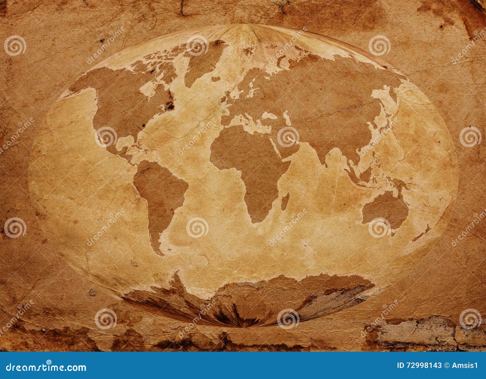 Mapa de Viejo Mundo imagen de archivo. Imagen de recorrido - 72998143