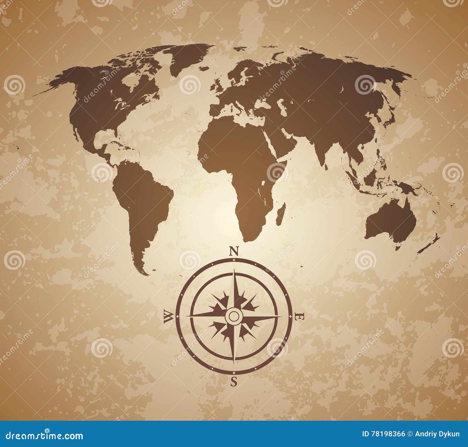 Mapa de Viejo Mundo ilustración del vector. Ilustración de nadie - 78198366