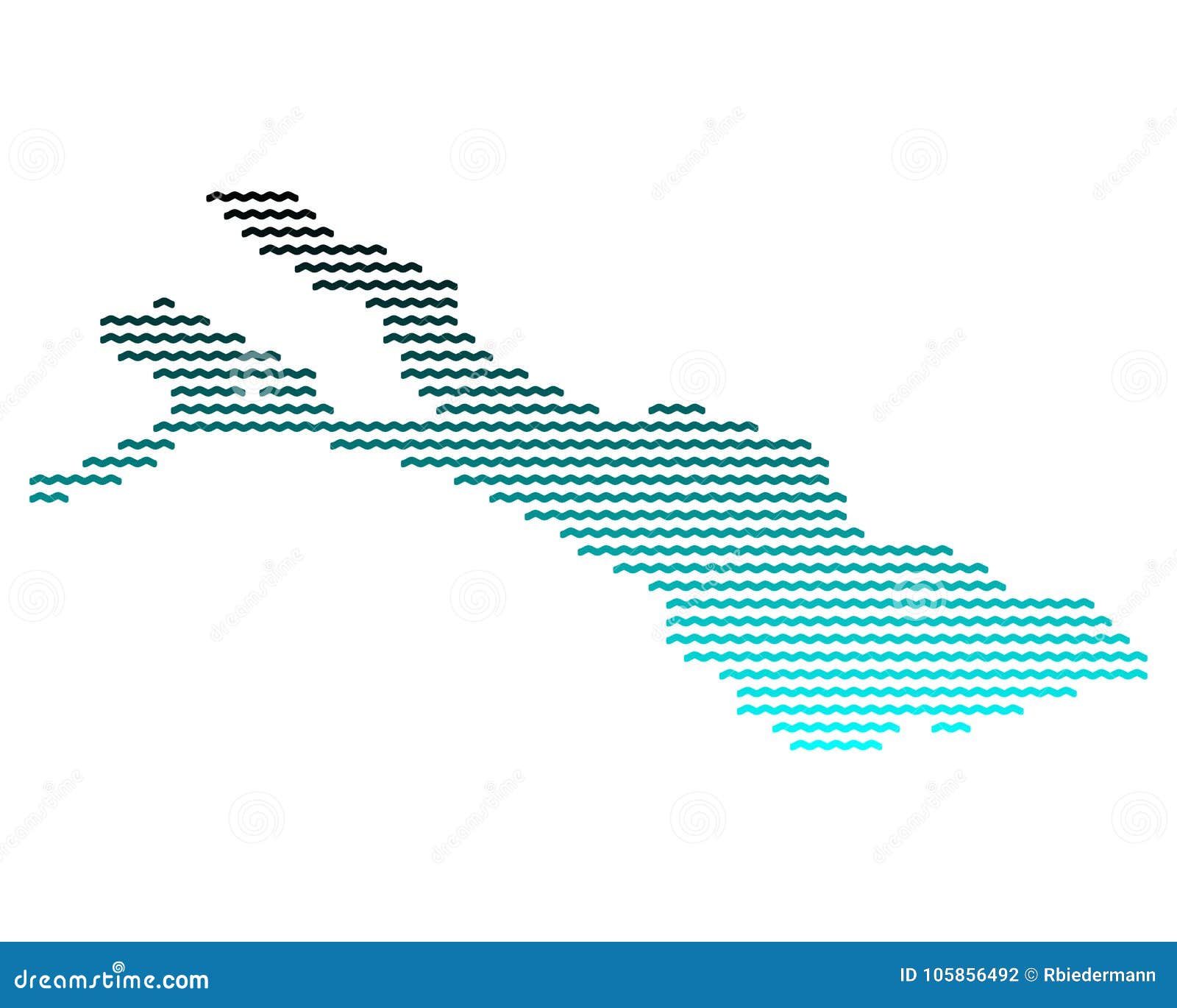 Mapa del lago de Constanza stock de ilustración. Ilustración de fondo ...