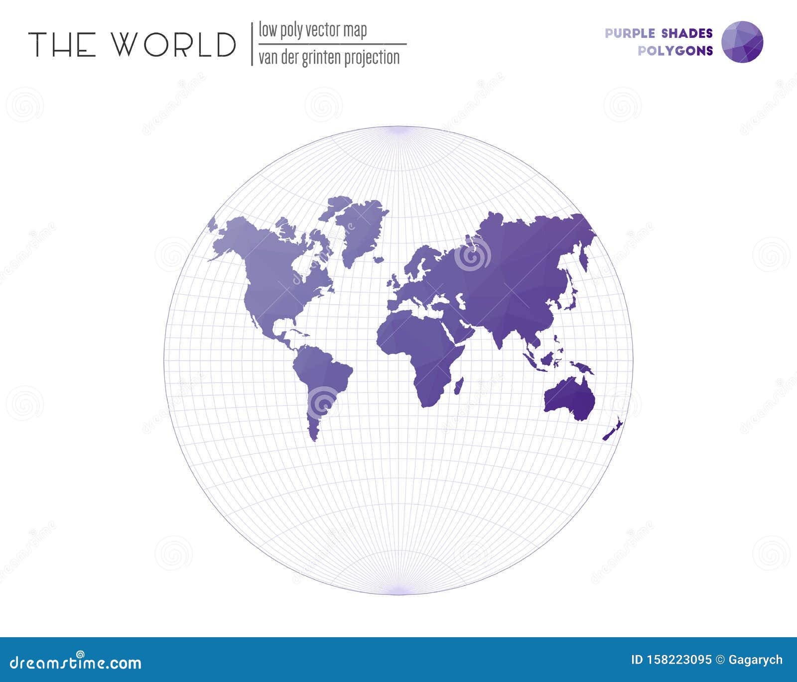 Mapa del mundo abstracto ilustración del vector. Ilustración de ...